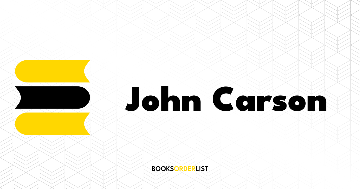 John Carson Books in Order | Books Order List